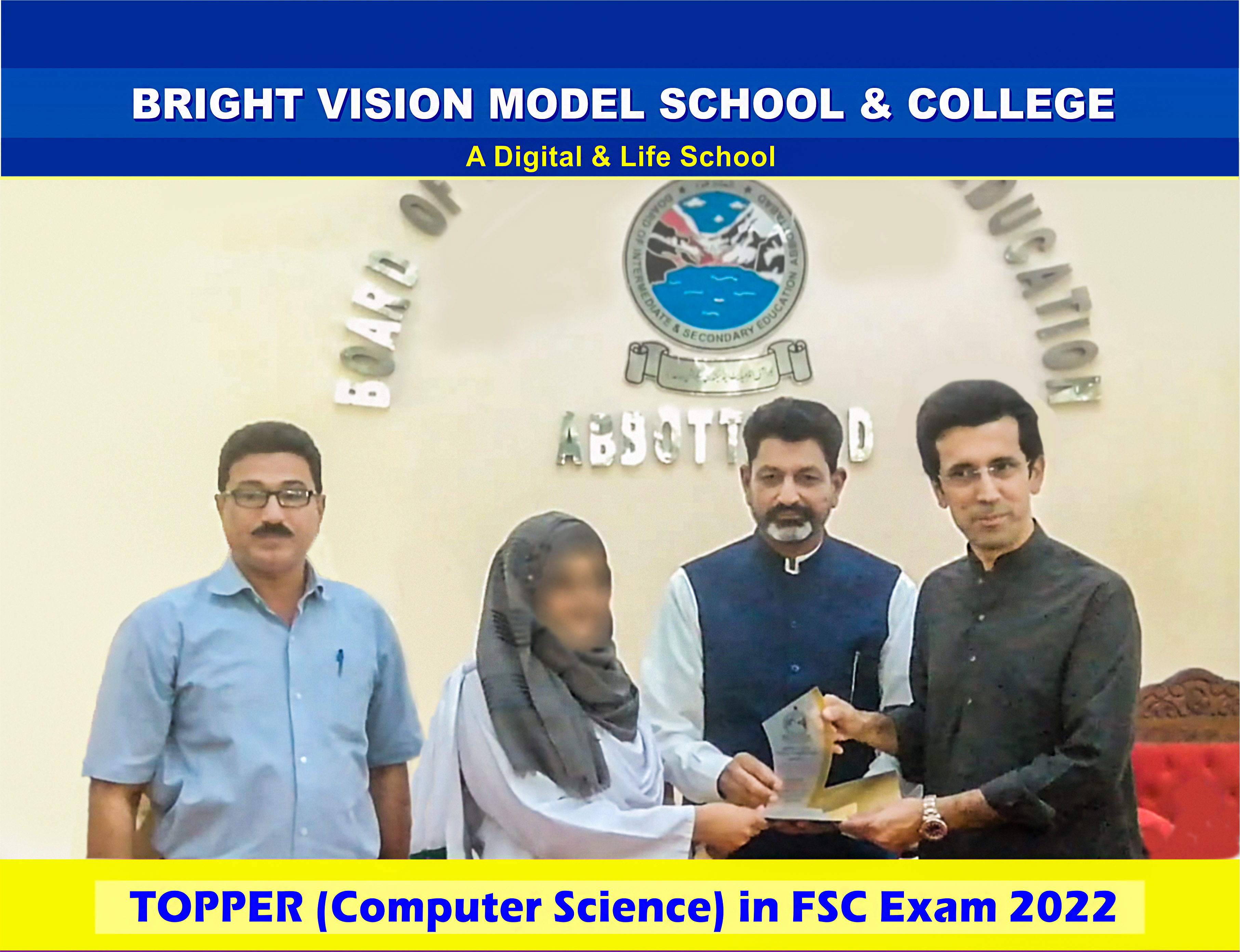 Bright Vision (Learn with out Limit, Lead without Fear)